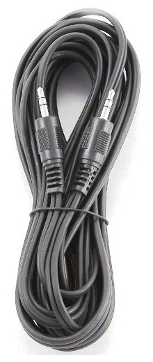 Кабель аудио 3.5мм Premier 5-032 штекер-штекер 3.5 мм - 3 метра, чёрный