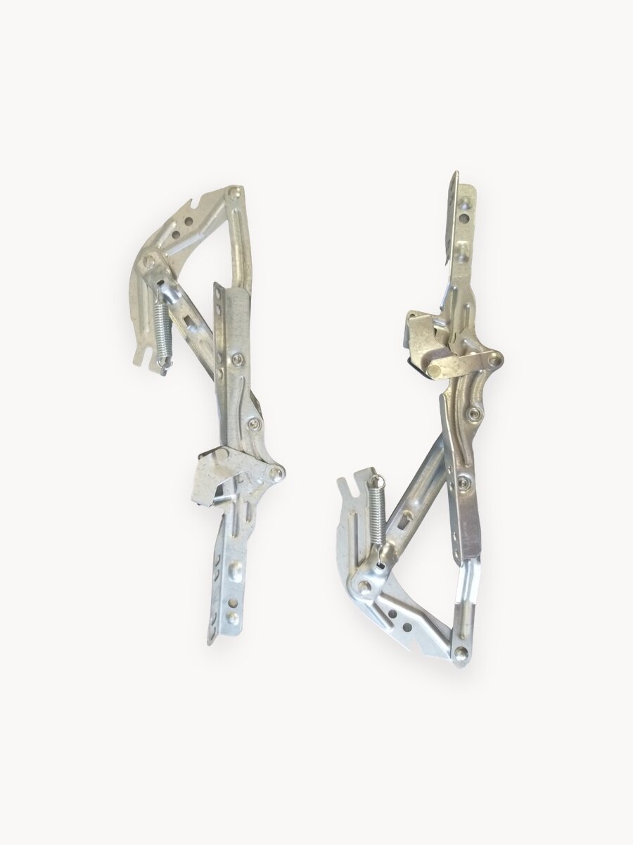 Замок NSM (НСМ) - механизм складывания-раскладывания для дивана финка, клик-кляк - цинковый