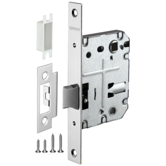 Защелка врезная Fuaro PLASTP72-50 (P72-50) CP хром