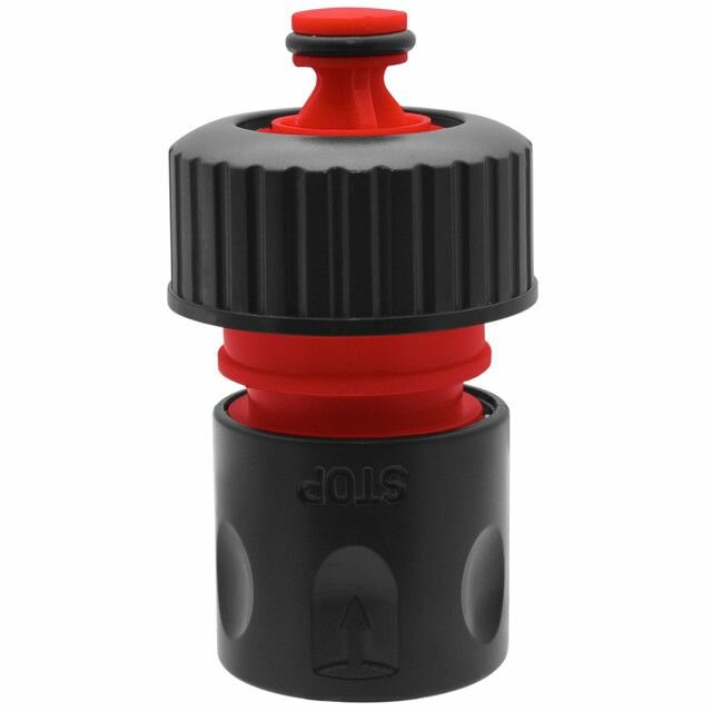 Коннектор 3/4' с аквастопом пластик 3 штуки