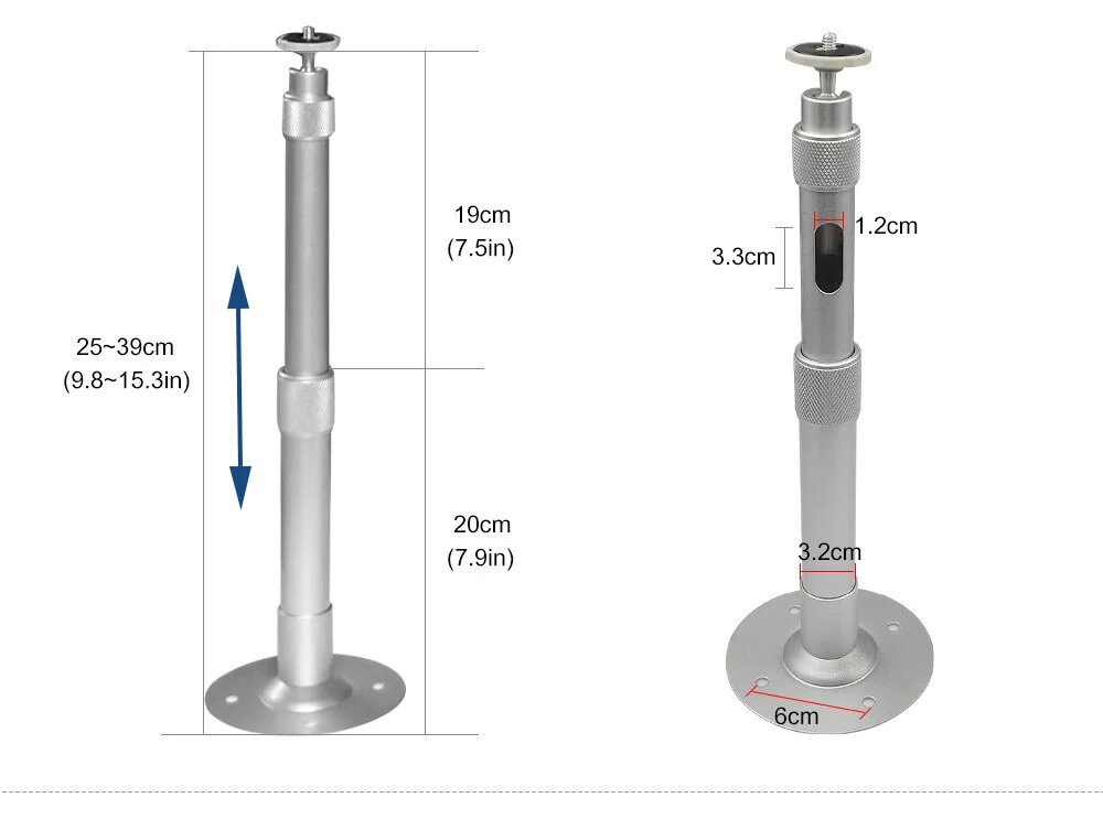 Кронштейн для потолочного крепления проектора HY300Pro, HY320Mini