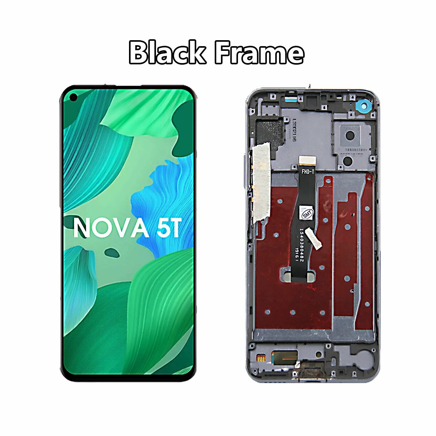 6,26 'для Huawei Nova 5T YAL-L21 L61A L71A ЖК-экран + сенсорный дисплей дигитайзер Замена для honor 20 дисплей с рамкой With Black frame