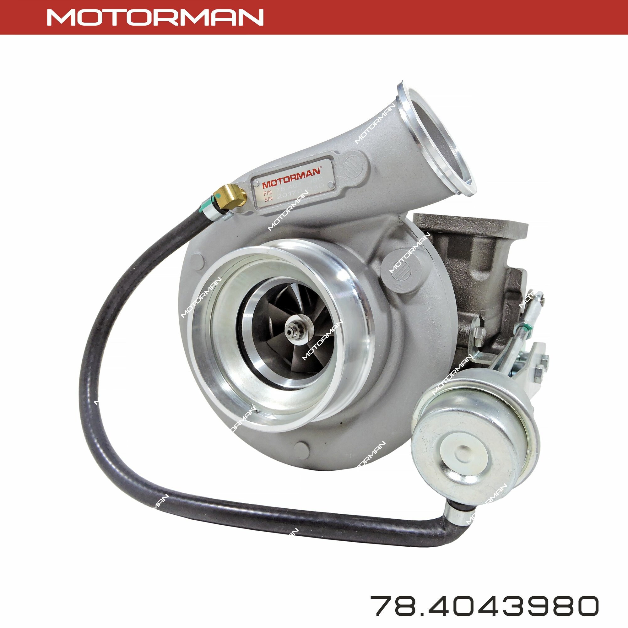 Турбина HE351W. Для КАМАЗ с дв. 6ISBe/6ISDe 210, 245, 285, 300 ЕВРО-3