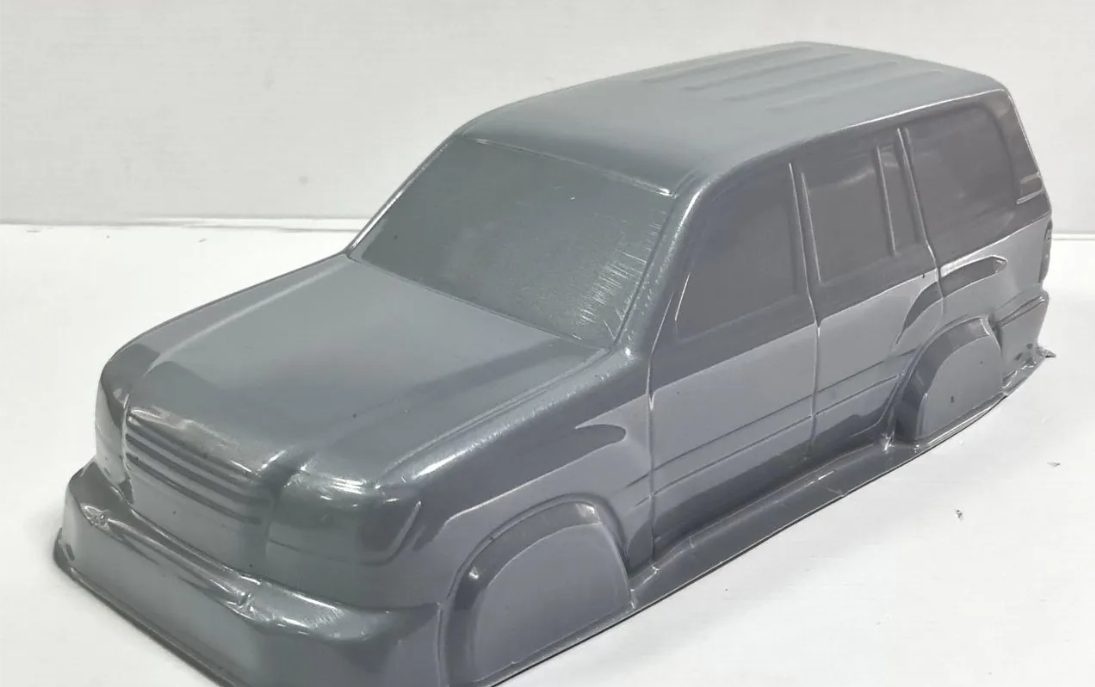Неубиваемый кузов для trophy land cruiser 1:10/черный