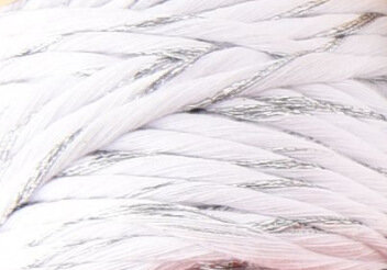 Веревка для макраме KNOTITUDE singletwsit 4.0 MetallicBlend2, хлопок, 3мм, 100м