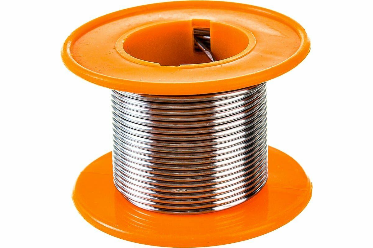 SPARTA 913325 припой Sn60Pb40 1 мм, 25 г на пластмассовой катушке для пайки плат