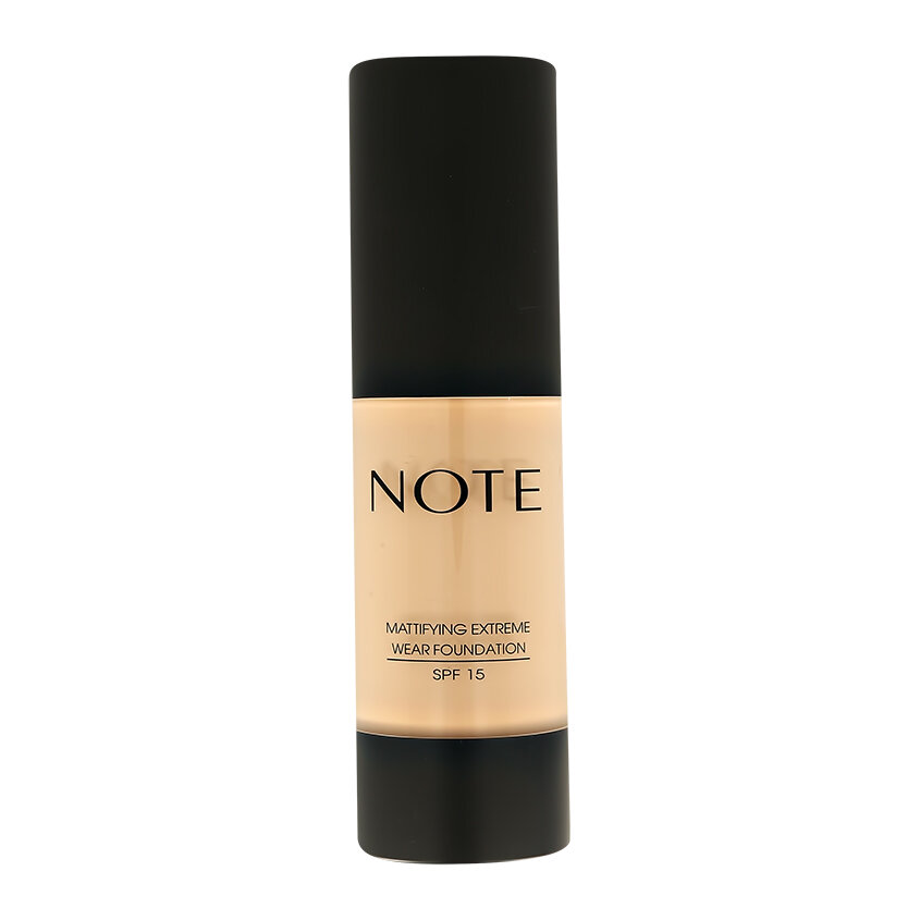 Основа тональная для лица NOTE MATTIFYING EXTREME WEAR с матирующим эффектом тон 116 Golden beige