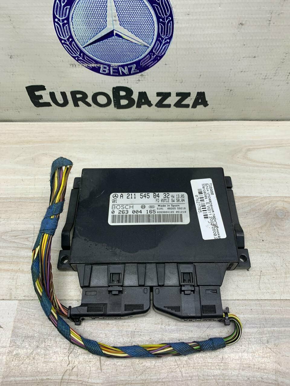 Блок управления парктрониками Mercedes W211 А2115456432