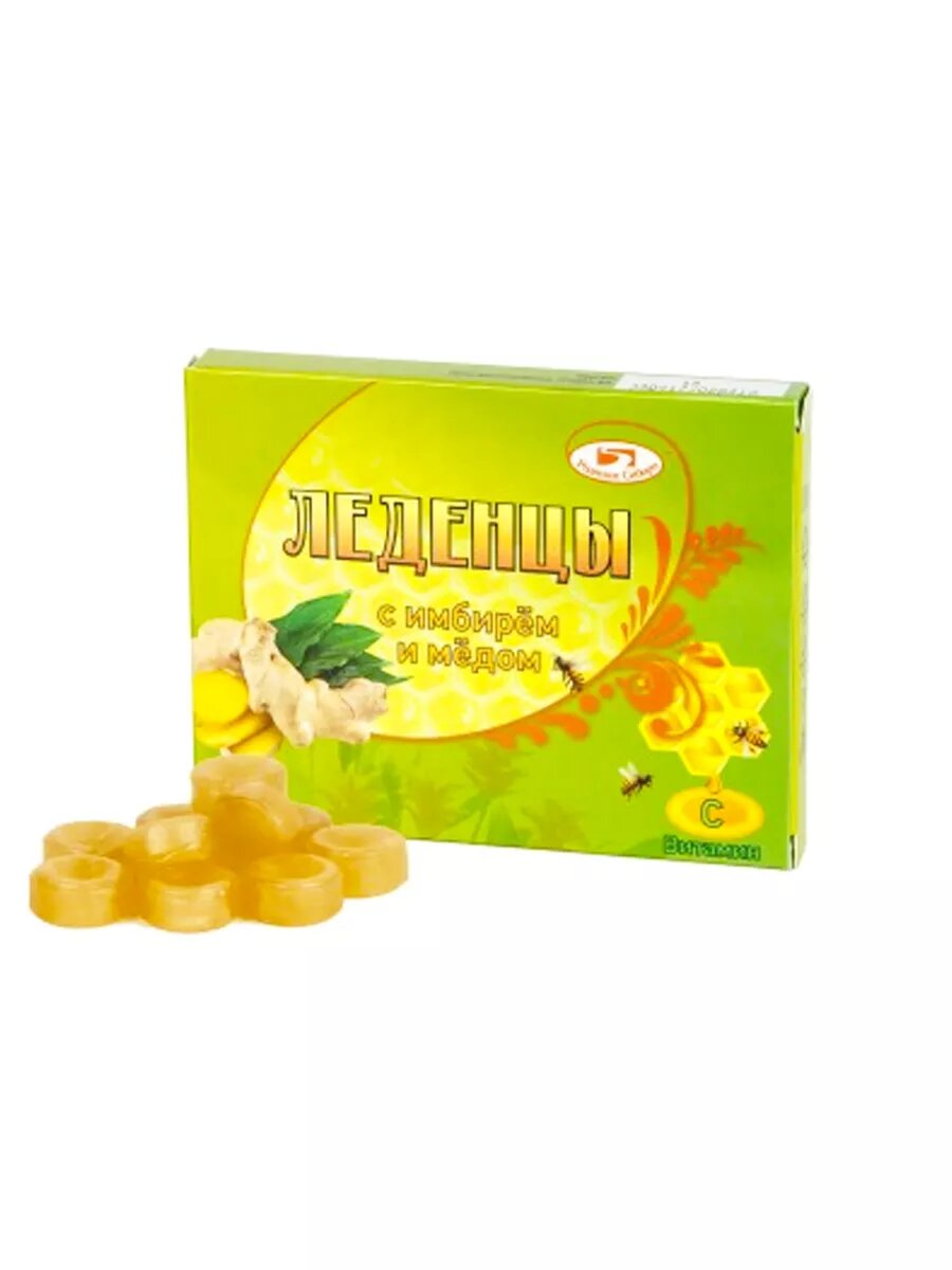 Леденцы с имбирем и медом, успокаивают нервную систему