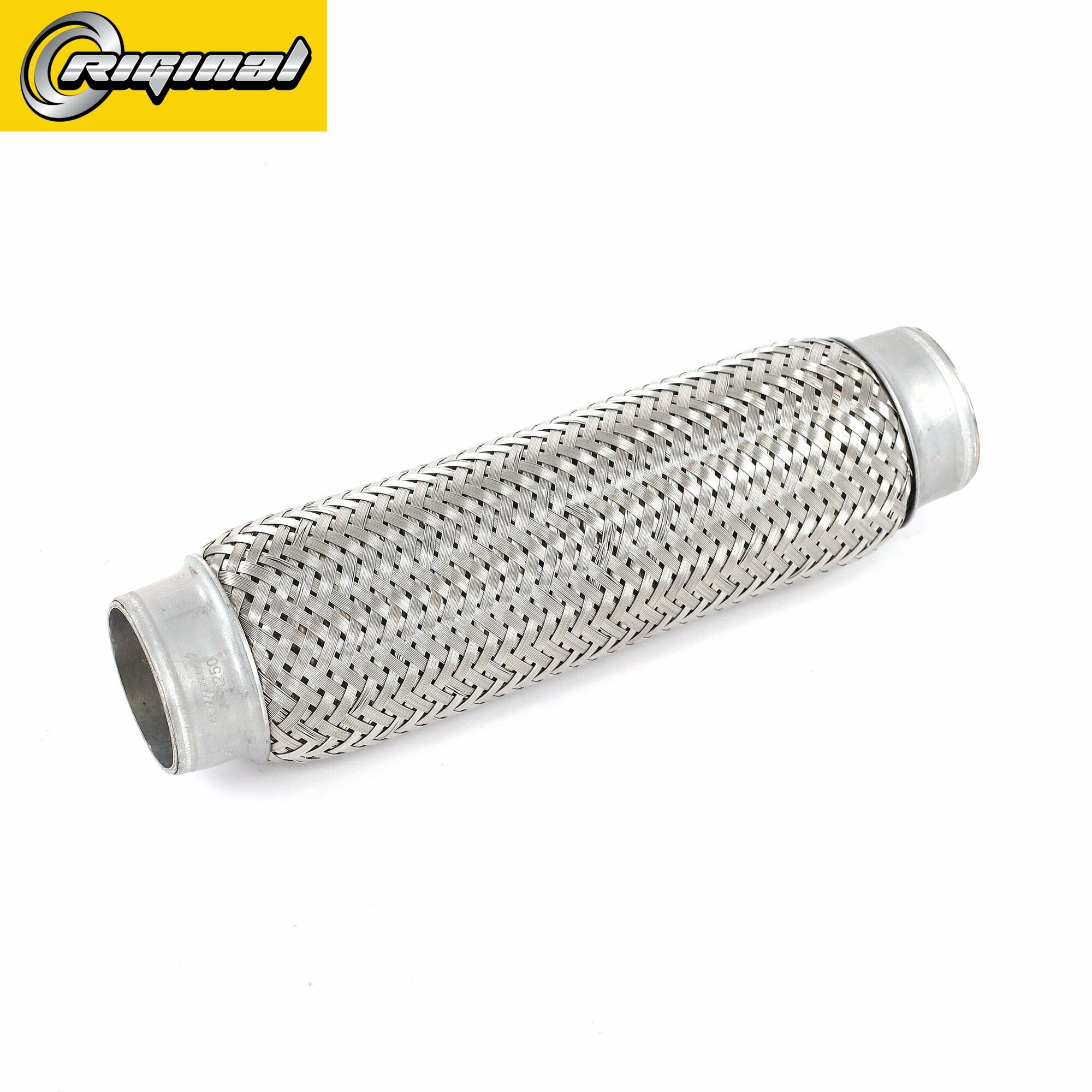 Труба Riginal, гофрированная, универсальная, 45X250, с тройной оплеткой