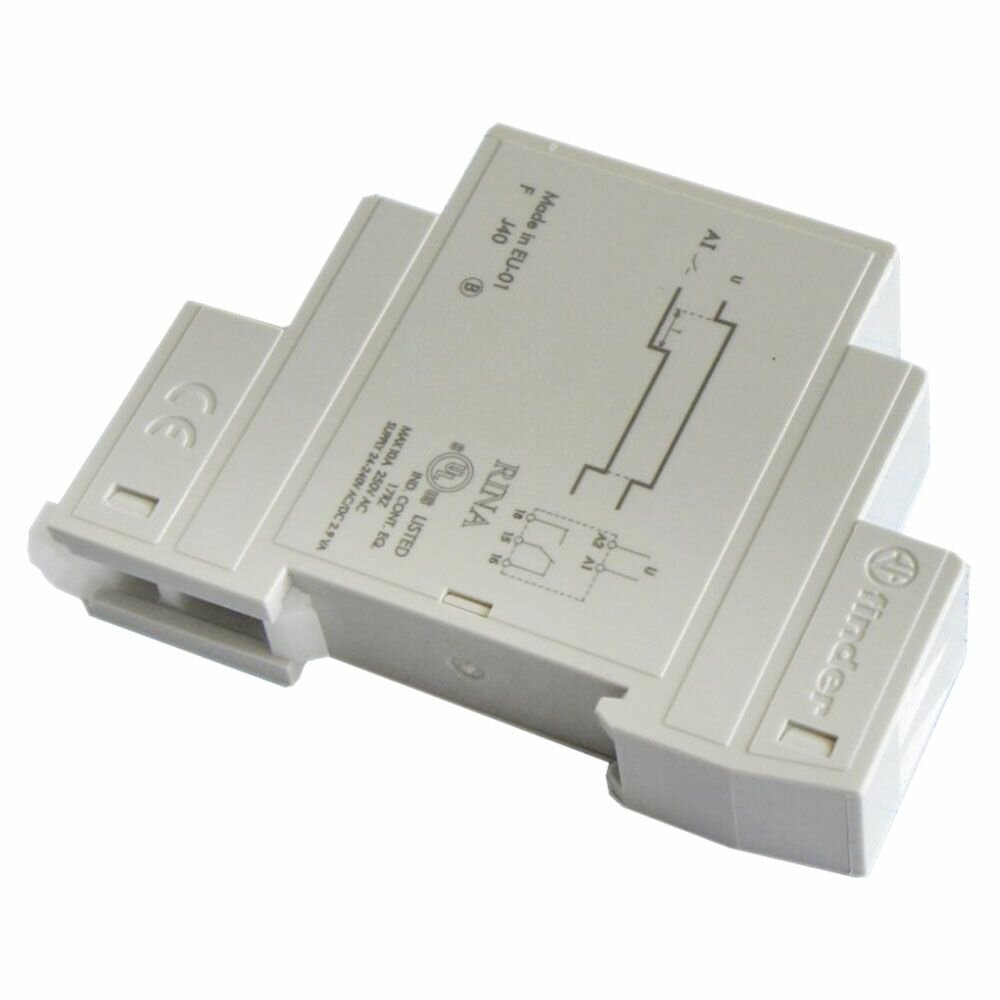 Модульный таймер 1-функциональный (AI); питание 24 240В АС/DC; 1CO 16A; ширина 17.5мм; регулировка времени 0.1с 24ч; IP20