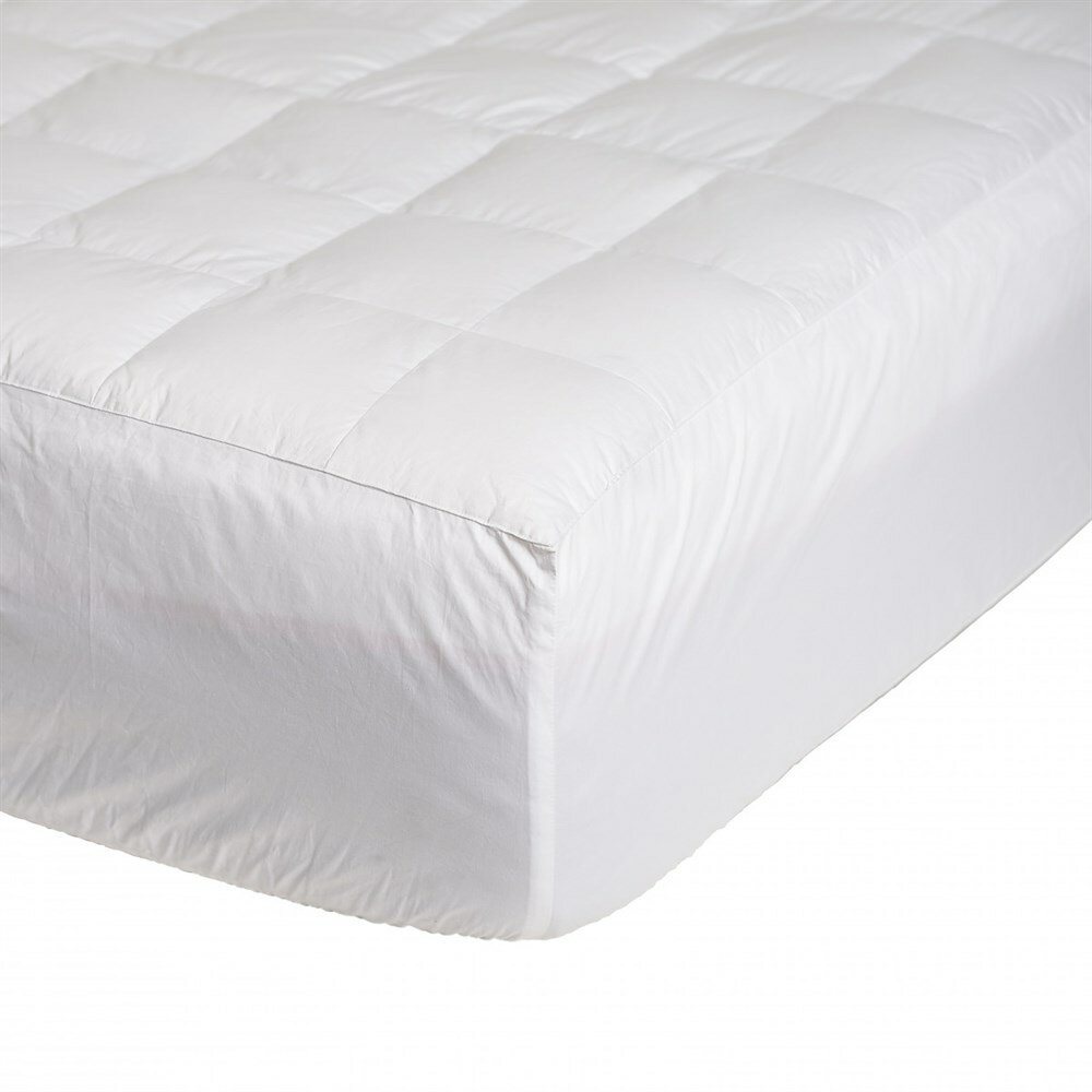 Наматрасник Эколь белый пух 200*200+30 200*200+30