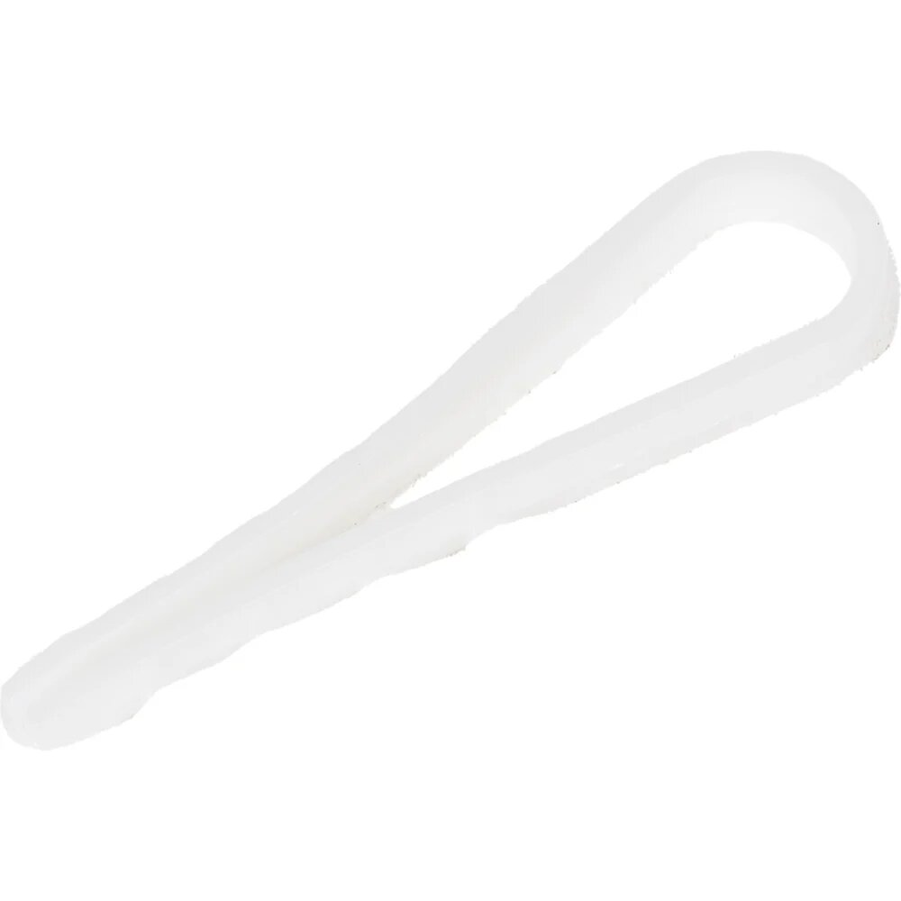 Дюбель-хомут для круглого кабеля Smartbuy 5x10 мм нейлон белый, 100 шт. SBE-CJ-10-w для надежного крепления