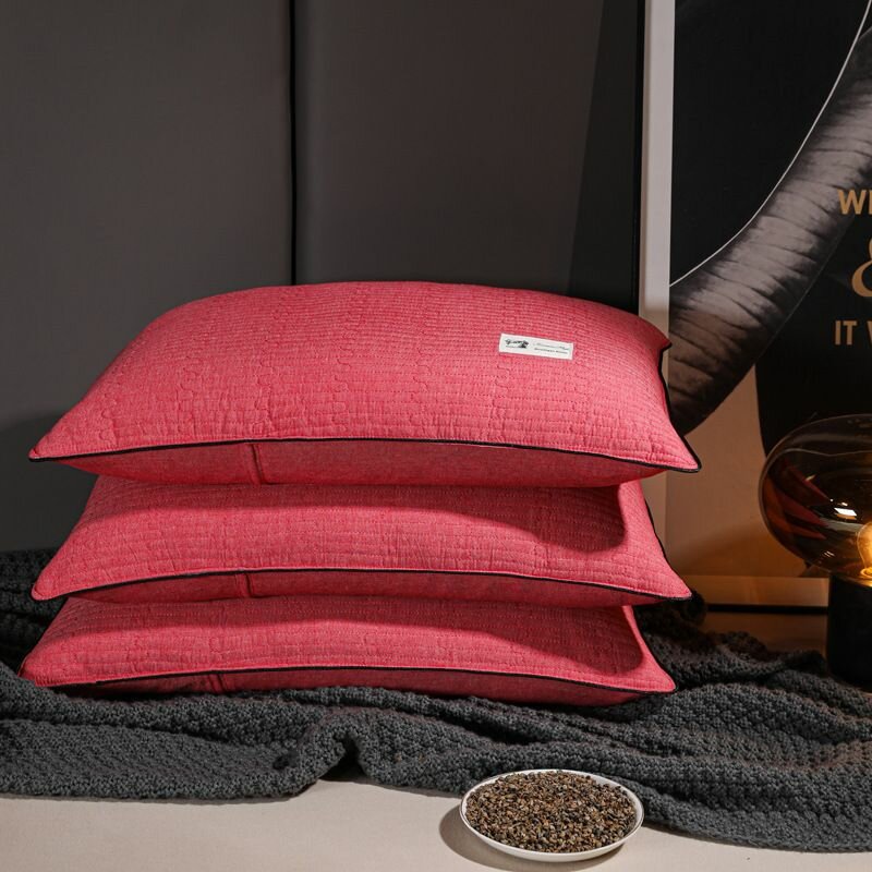 Подушка с начинкой из цельной гречки 50*70.