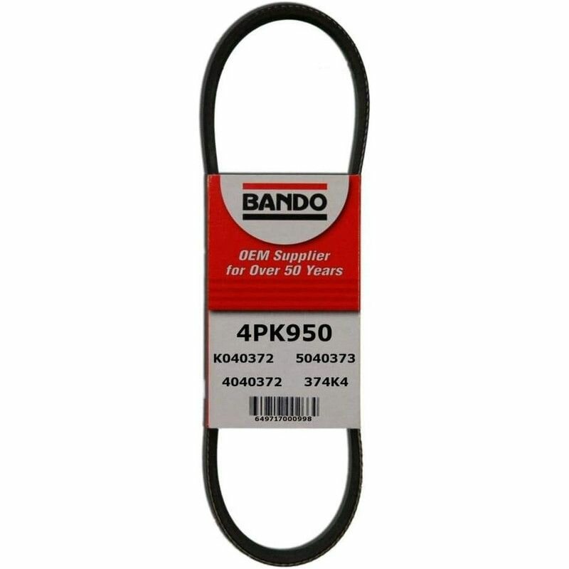 Ремень поликлиновой Bando 4PK950, для а/м SUZUKI Grand Vitara, HONDA Legend, MAZDA MX-5