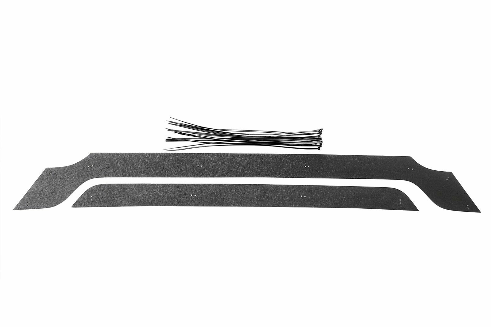 Зимняя защита на стяжках для Lada Largus (I рестайлинг) 2021 / Largus Cross (2 части) 2021- низ