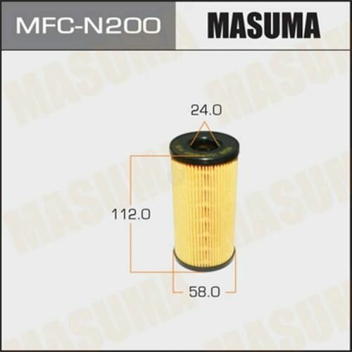 Фильтр масляный masuma mfc-n200 nissan/ x-trail/ t31 Masuma MFC-N200