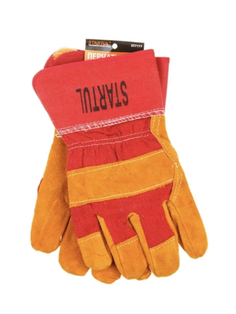 STARTUL Перчатки утепленные комбинированные спилковые 11 р-р ST7177