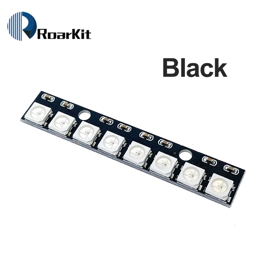 Roarkit 8-битный RGB светодиодный модуль WS2811, черный