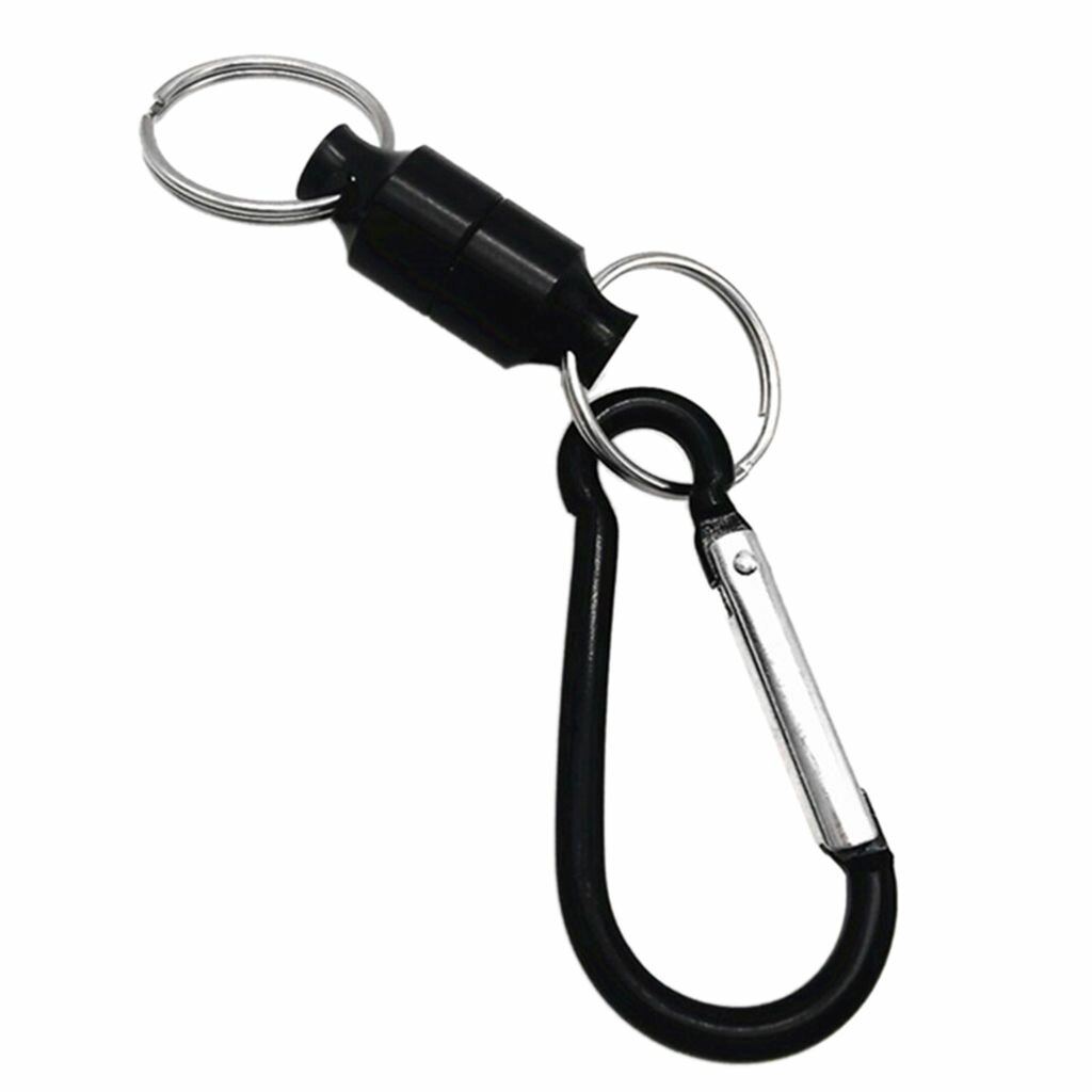 Магнит для рыбалки, магнитная сетка, подвесной держатель, зажим шнурка, карабин, пряжка, мушка