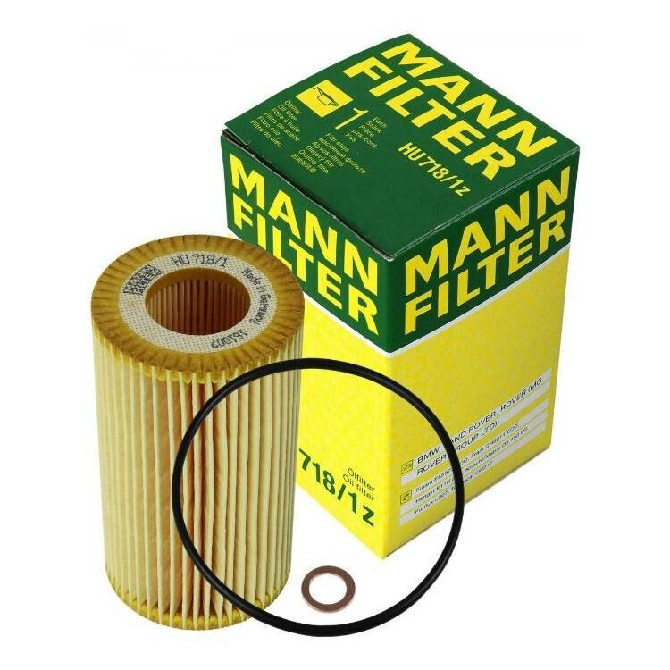Фильтр масляный MANN-FILTER HU718/1Z HU718/1Z