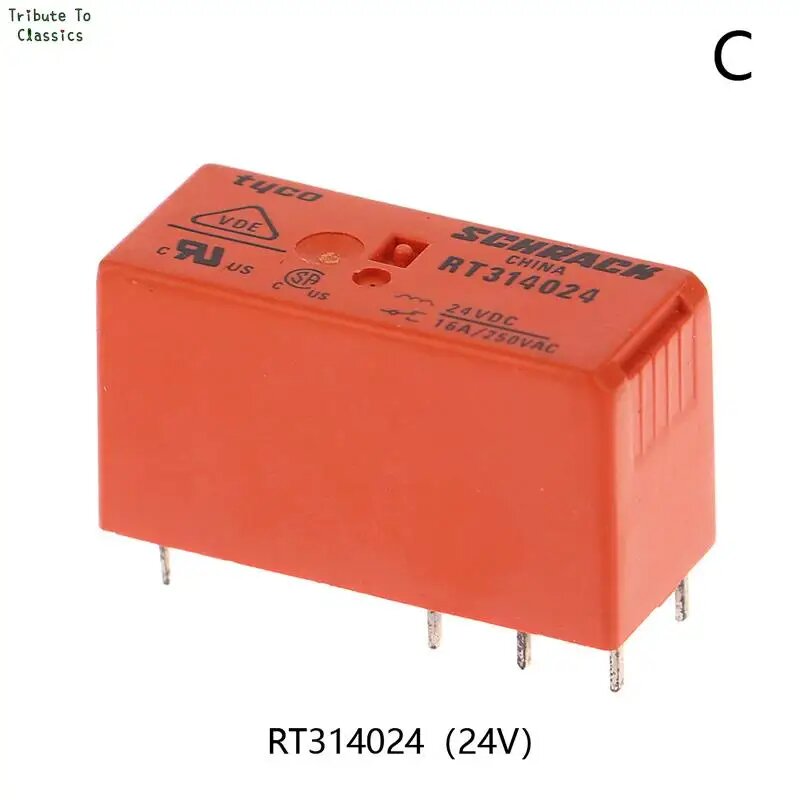 Реле RT314005 RT314012 RT314024 RT314048 C