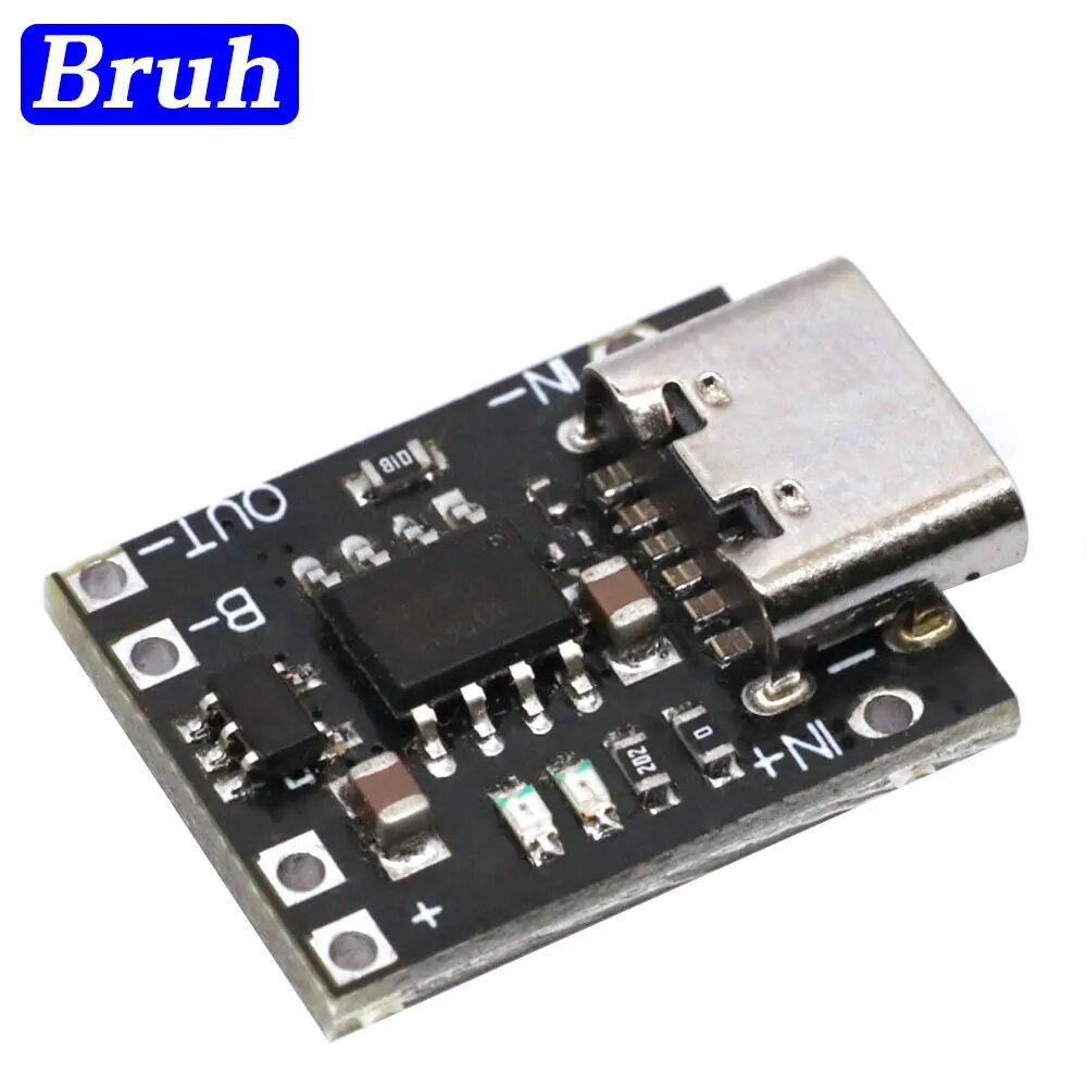 Ультрамаленькая зарядная панель для литиевых батарей, 1 А, тройная литиевая батарея 3,7 В, 2 в, модуль зарядного устройства типа с защитной платой