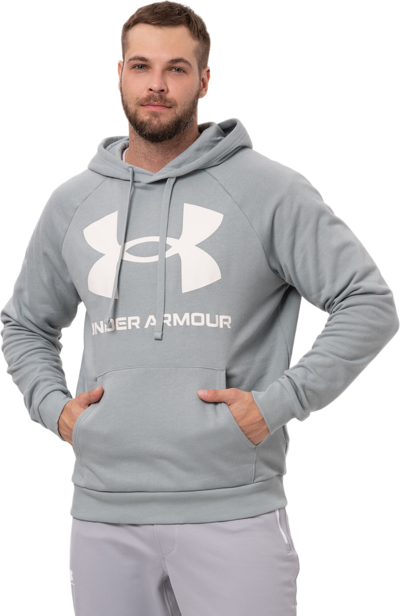 Худи спортивное Rival Fleece Big Logo Hoodie