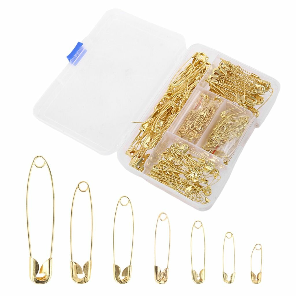 1 коробка фирменных булавок-бабочек 10# box 00744