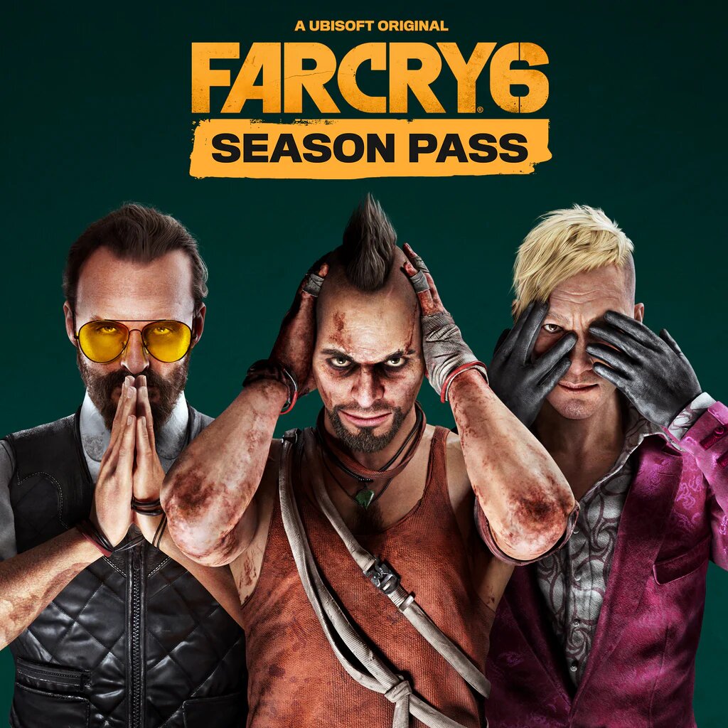Дополнение Far Cry 6 Season Pass, цифровое издание PlayStation 4 и PlayStation 5, регион Индия / код пополнения баланса
