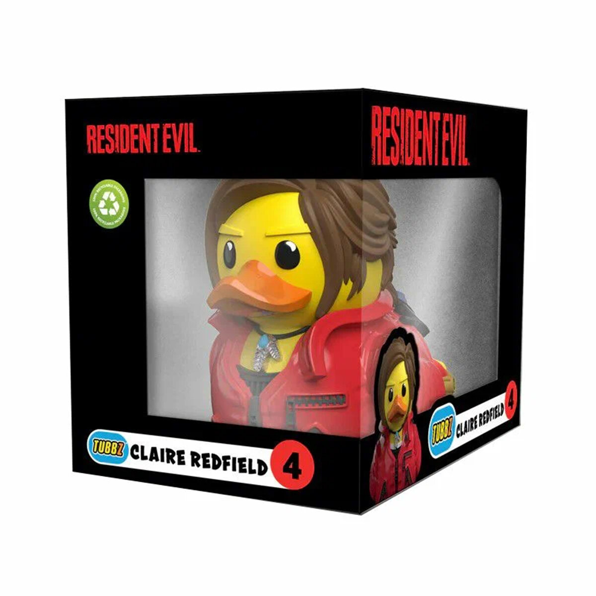 TUBBZ Collectible Duck Figurine / Коллекционная Классическая Резиновая Уточка-кукла-игрушка Со Стильной Куклой