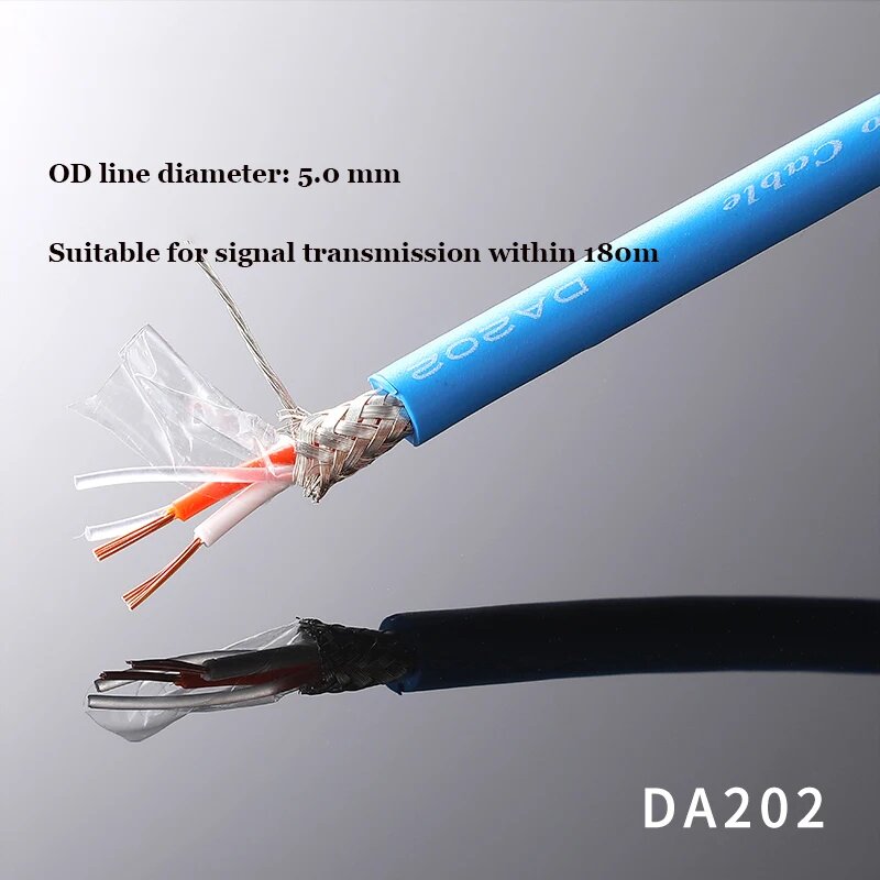 Кабель для микрофона L-2T2S/4E6S/2B2AT/GS-6/DA202 XLR - 6.35 мм TRS, профессиональный экранированный аудиокабель, балансный, без помех