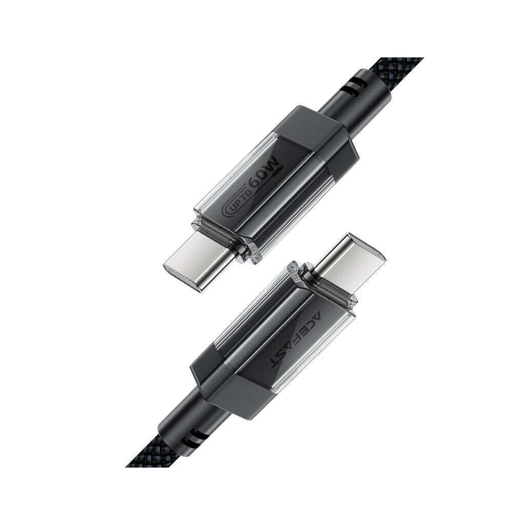 Кабель ACEFAST (С12-03) зарядный и для передачи данных USB-C - 60W - 1,2м
