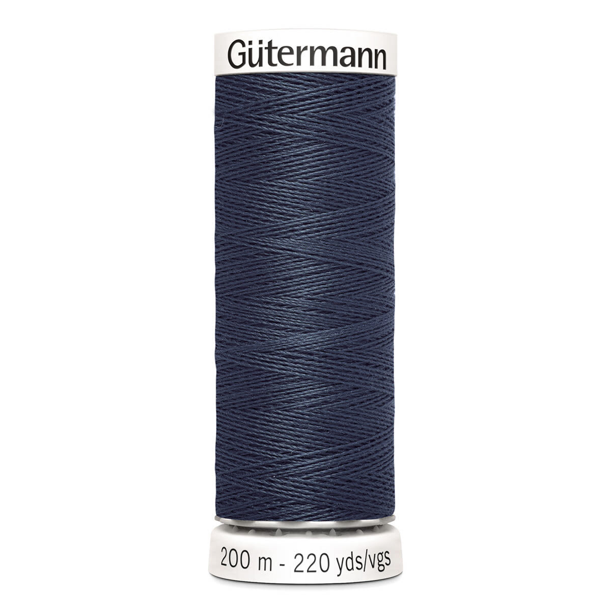 Нитки швейные для всех материалов Gutermann Sew-all, 200 м (537 тёмный серо-синий джинс), 5 шт