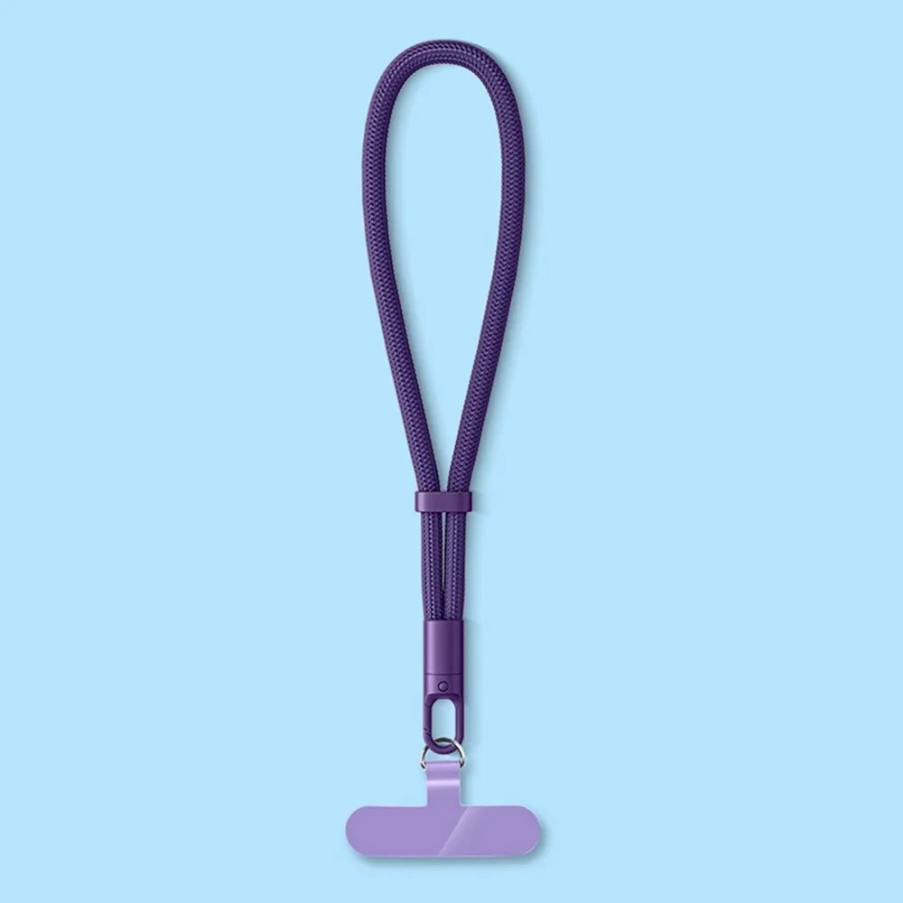 1 шт, аксессуары для сотовых телефонов, регулируемый ремешок, тканые короткие подвесные ремни на запястье, анти-потерянная универсальная подвесная веревка для мобильного телефона