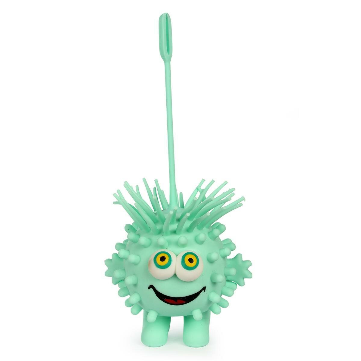 Мякиш волосатик 10 см со светом, мягкая игрушка-антистресс для детей