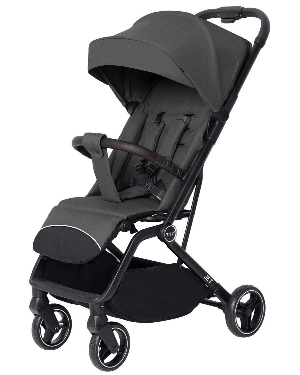 Прогулочная коляска Carrello Baby Tilly Jet CRL-1410 Grey, серая, для детей с 6 месяцев