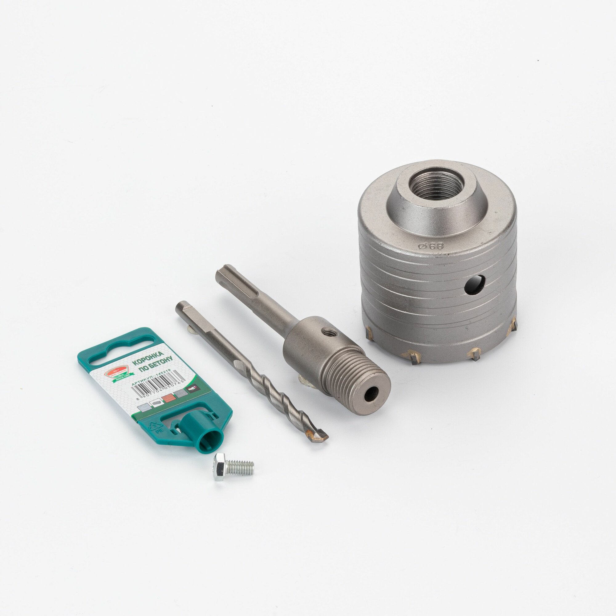 Коронка по кирпичу и газобетону 68 мм X 8T M22, SDS+, Powertex.