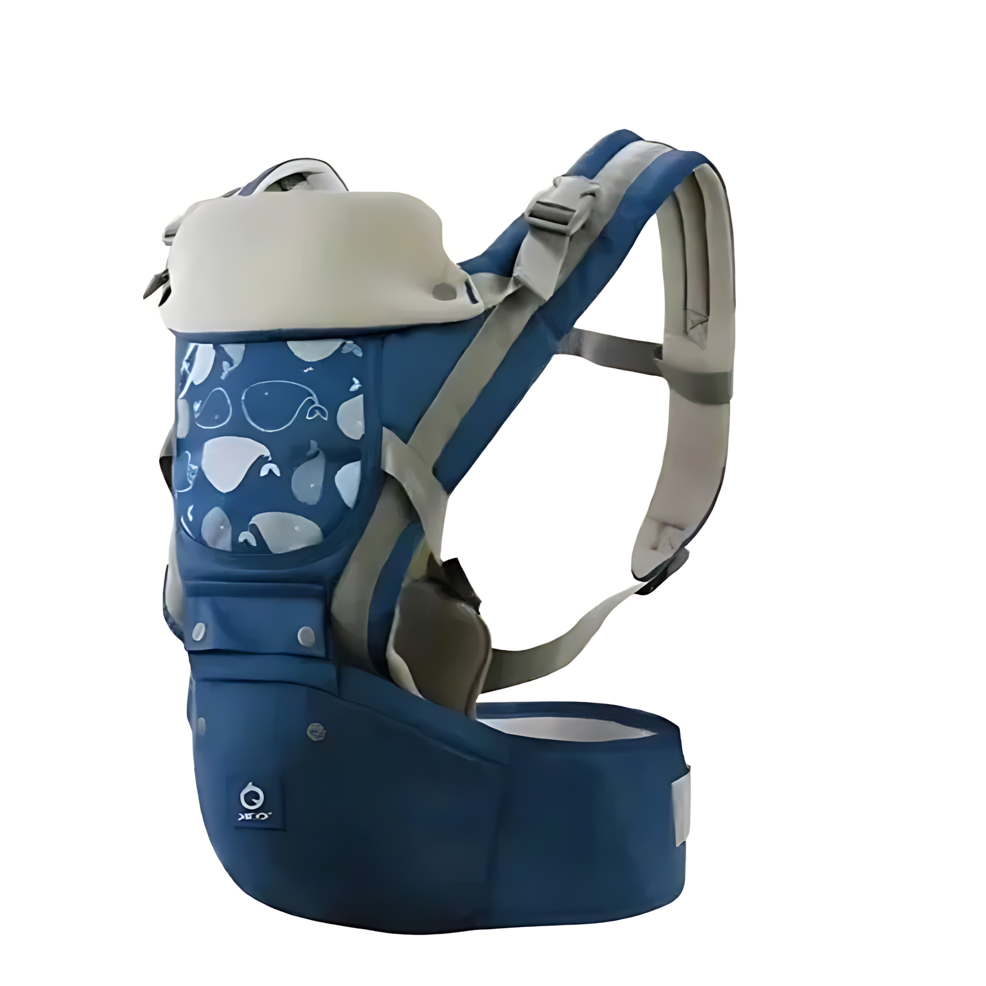 Эргорюкзак хипсит 3 в 1 Синий，Многофункциональная передняя кенгуру Four Seasons