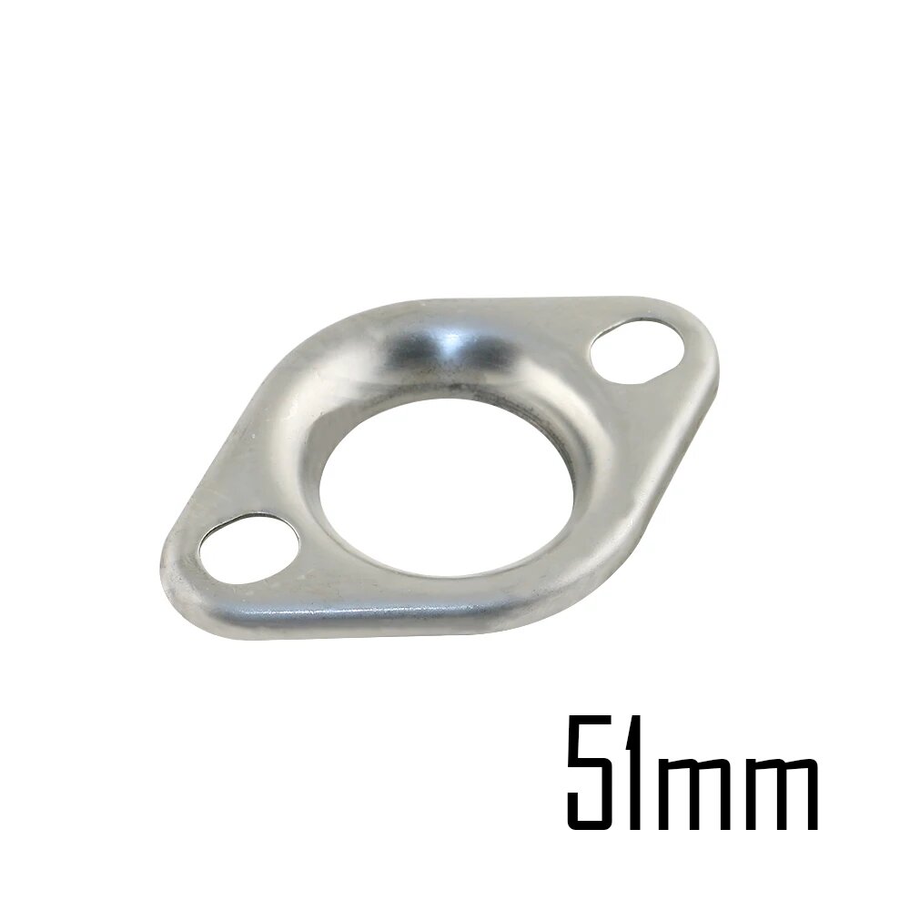 Универсальный фланец прокладки водосточной трубы Catback Donut для выхлопного фланца 45/57/60/63 мм, автомобильные аксессуары DFG51