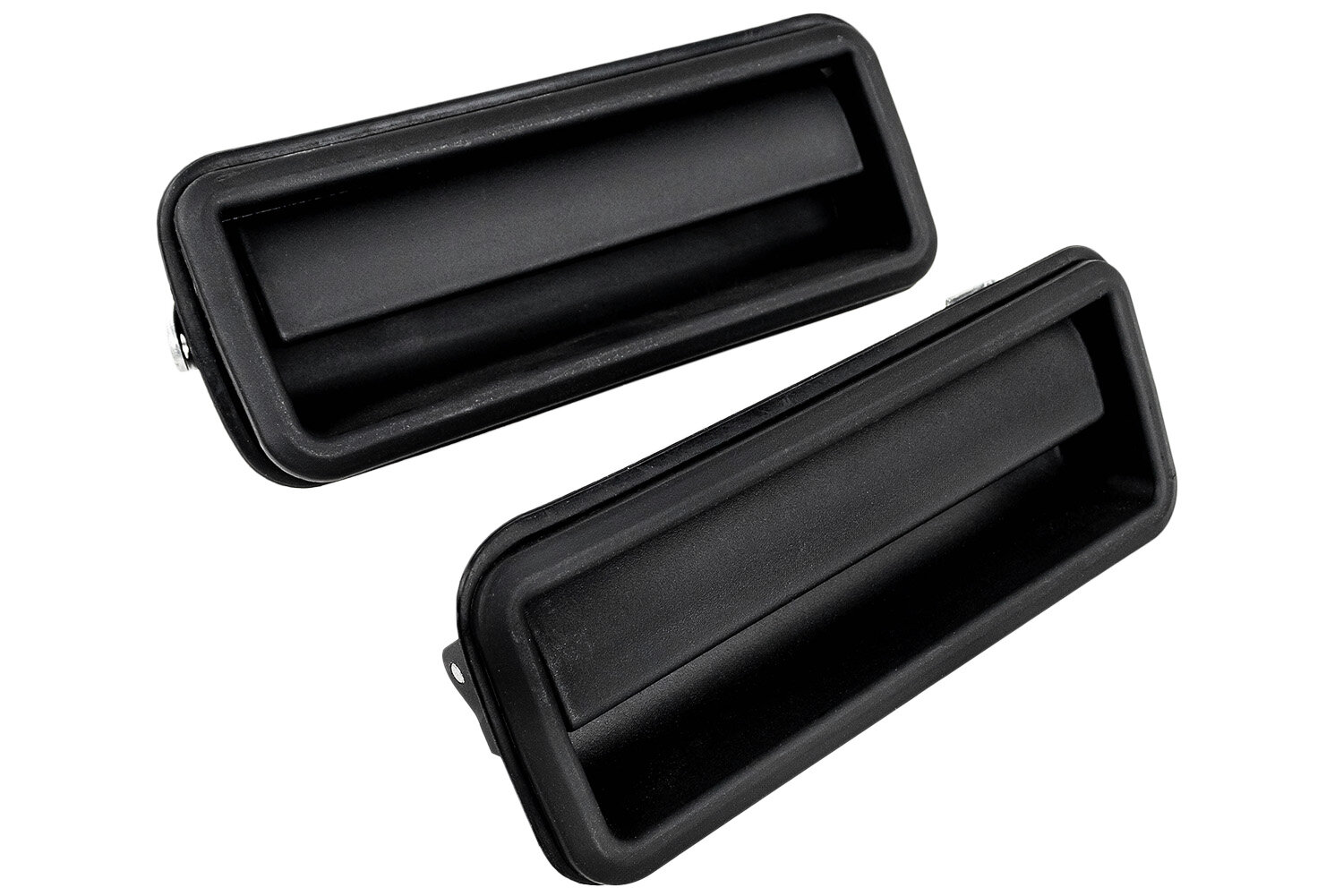 Комплект черных наружных ручек передних дверей на ВАЗ 2104, 2105, 2107