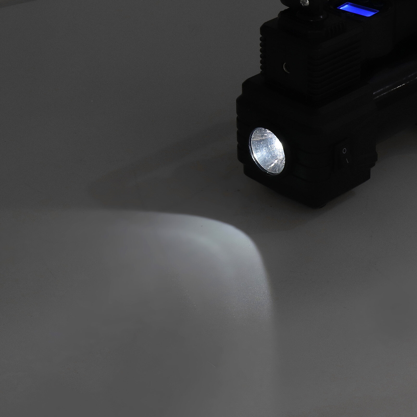 12 В воздушный компрессор сверхмощный насос 120PSI портативный насос для накачки шин со светодиодной подсветкой для автомобилей RVs шарики