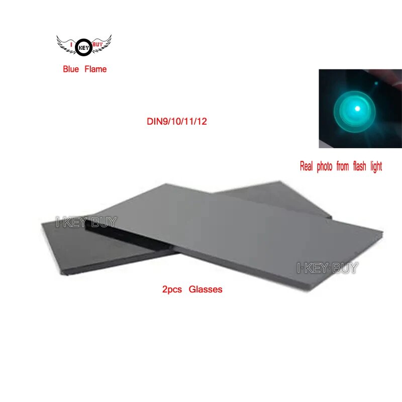 Сварочные фильтры из черного стекла 108x50 мм DIN9 DIN10 DIN11 DIN12, DIN10