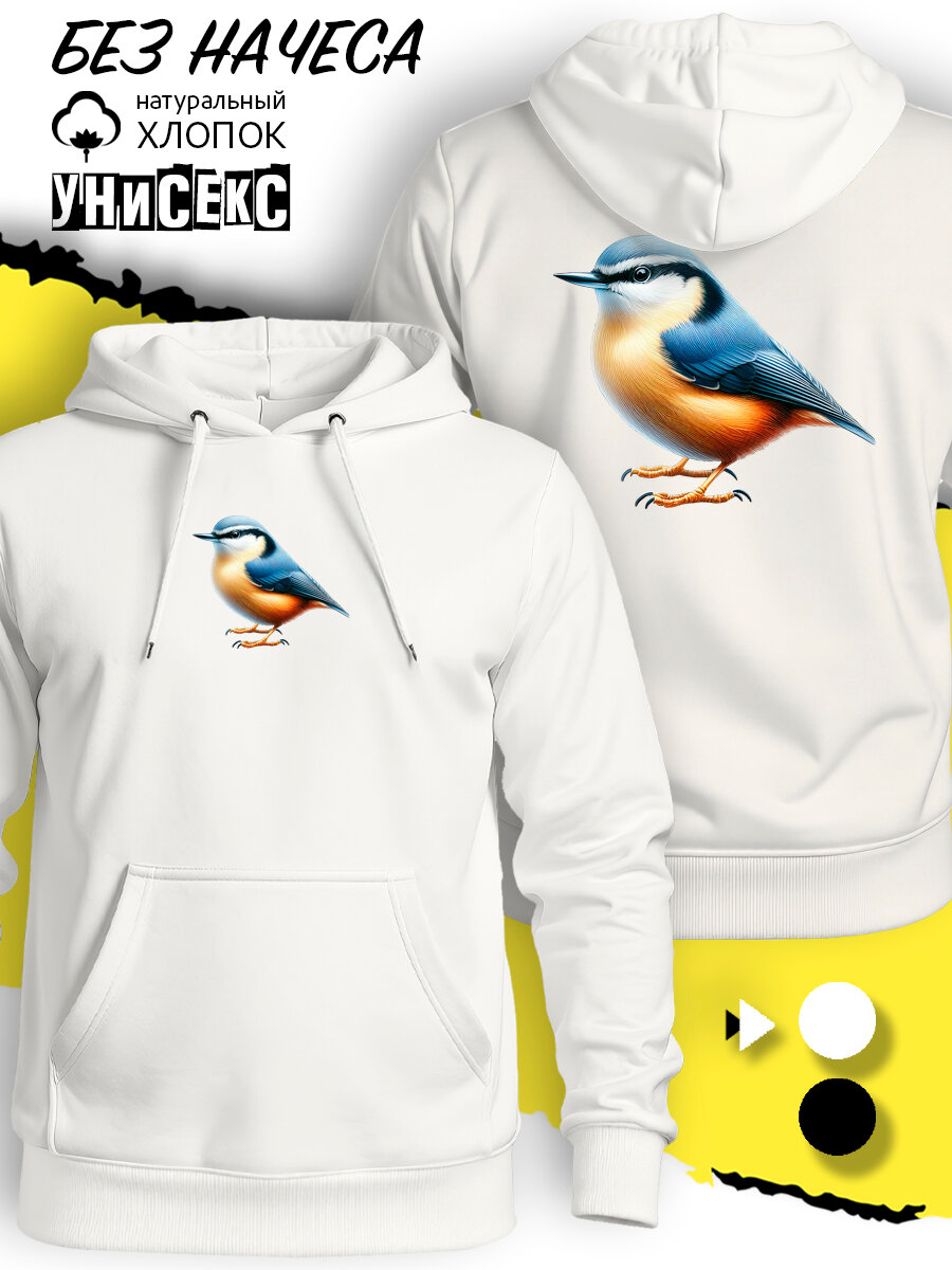 Худи Толстовка свитшот поползень