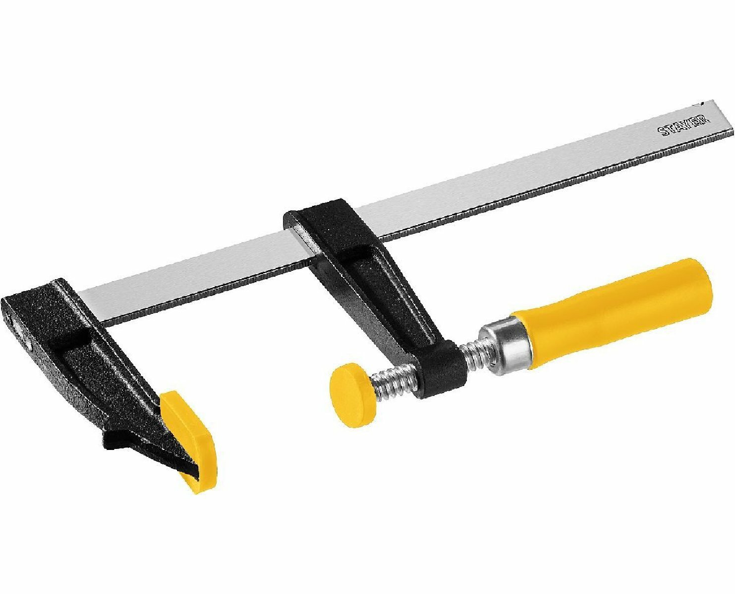 Струбцина F STAYER 50х150 мм с силой 120 кгс и однокомпонентной рукояткой