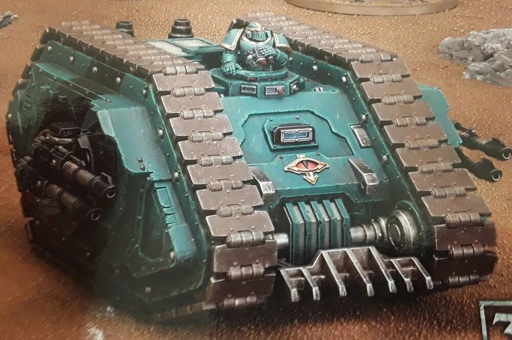Прототип Рандтанка Легионов Астартес 30к (Смола, Литье) / Legiones Astartes Protos Randtank 30k (Resin, Cast)
