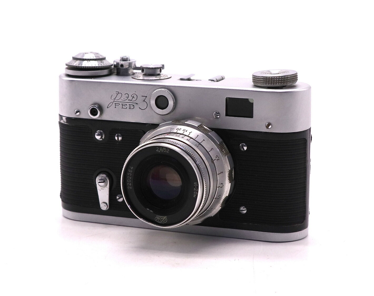 Фотоаппарат пленочный Фэд 3 + Индустар-26М (СССР)