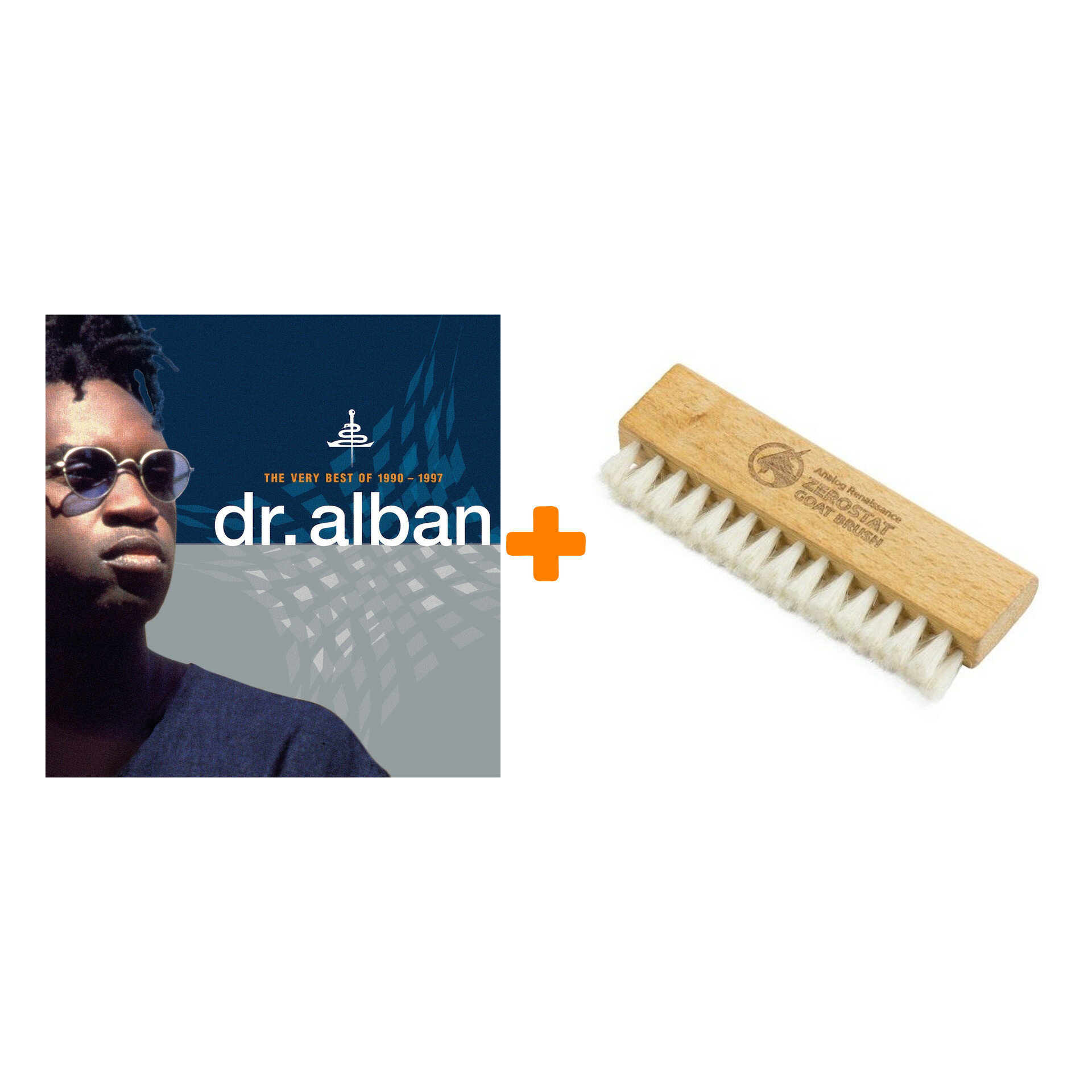 Dr. Alban The Very Best Of 1990-1997 LP + Щетка для ухода за LP из козьей шерсти