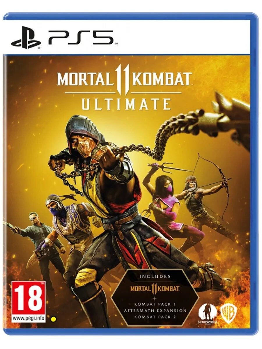 Игра Playstation Mortal Kombat 11 Ultimate (PS5, Русские субтитры)
