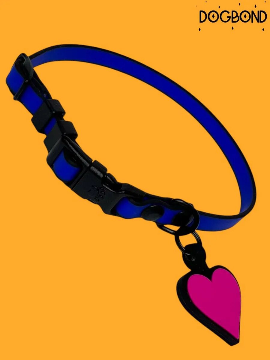 Dogbond Шнурок для адресника из биотана, 10 мм